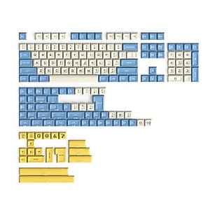 172 Keys ABS Keycaps Set, AFSA Profile DYE-SUB Suitable for Cherry MX Mechanical Gaming Keyboard (Only Keycaps)
