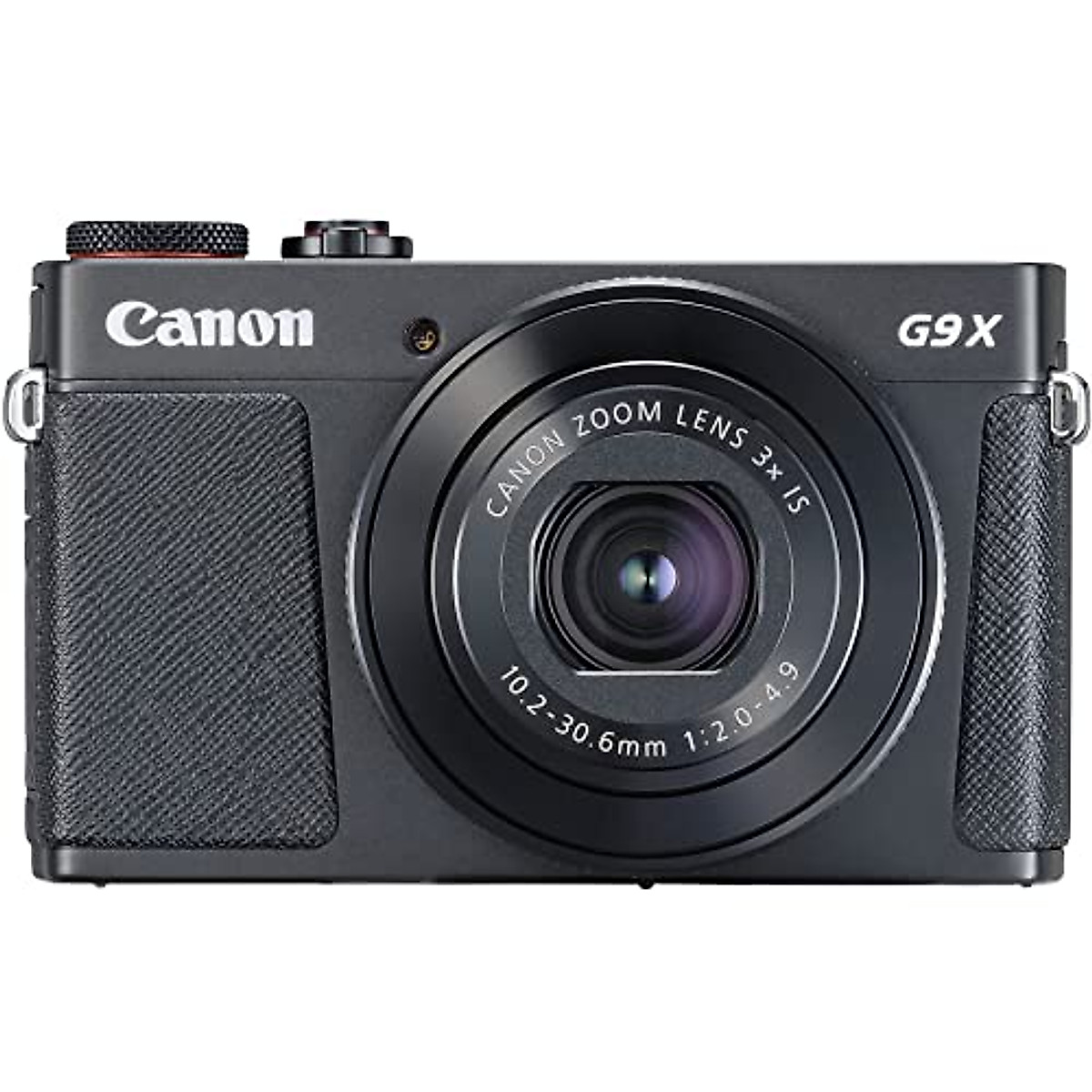 Canon PowerShot G9 X Mark II Digital Camera (Black) (1717C001), 64GB Memory Card, Card Reader, Soft Bag, Flex Tripod, Hand Strap, Memory Wallet, Cleaning Kit (International Model) (Renewed)