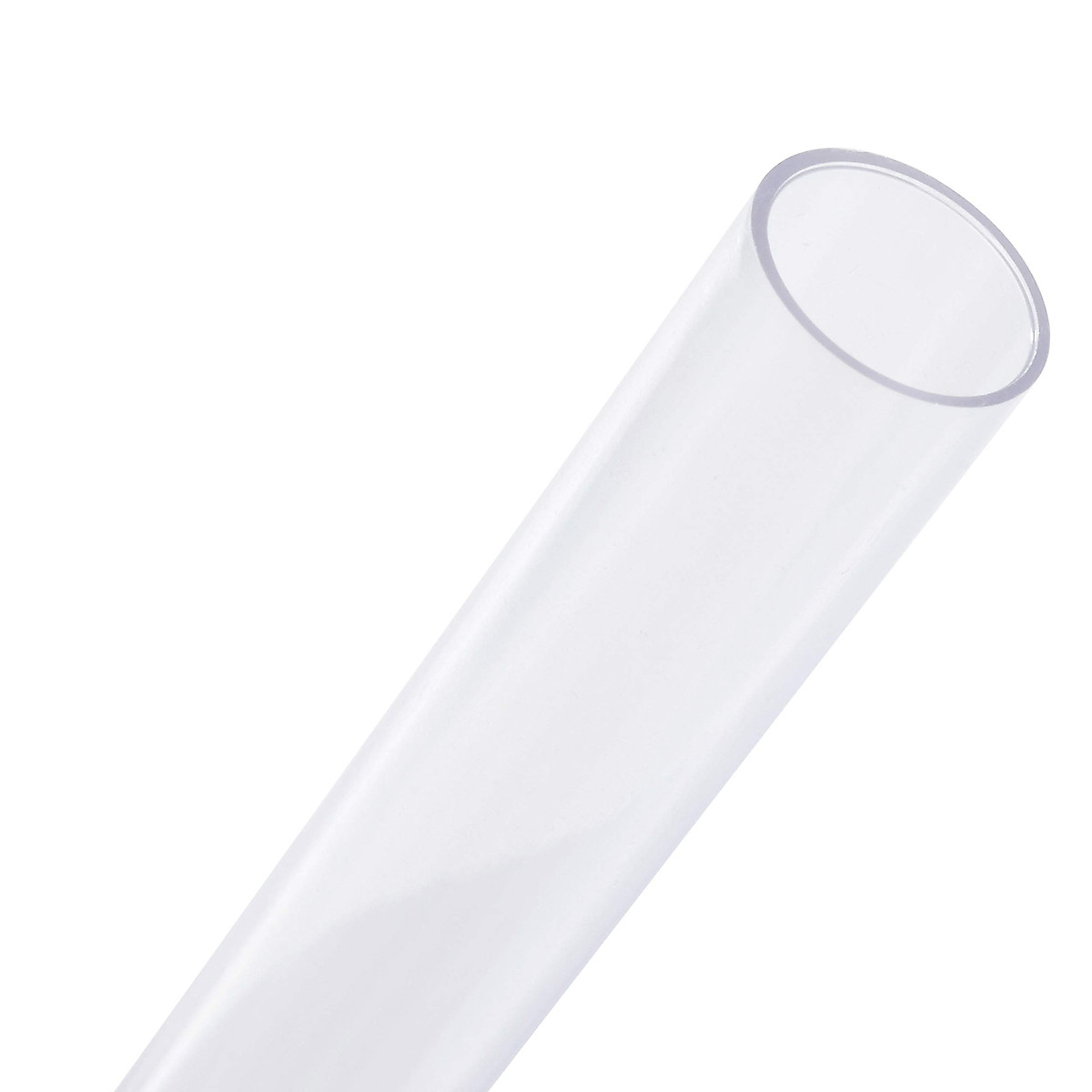 75-Pack Plastic Test Tubes with Lids - 12.5 x 98 mm Clear Plastic Vials, 7.5ml Sample Tubes for Craft, Scientific Experiment