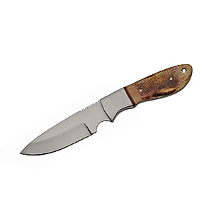 SZCO Supplies Colored Bone Handle Hunting Knife