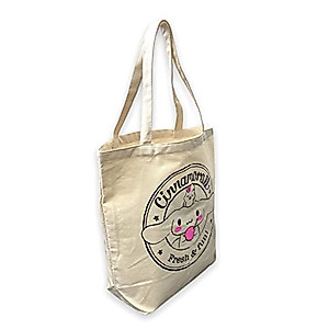 EITAI Sanrio Cinnamoroll Cute Tote Bag, Shopping Bag, Kitchen Reusable Grocery Bag, 15 in(H) x 11.8 in(L) x 5.5 in(W) (5313)
