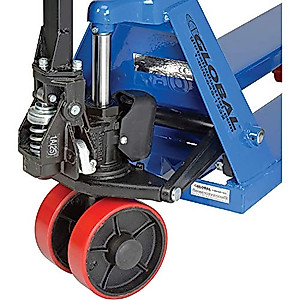 Global Industrial 5500 Lb. Capacity Narrow Aisle Pallet Jack Truck, 18 x 48 Forks