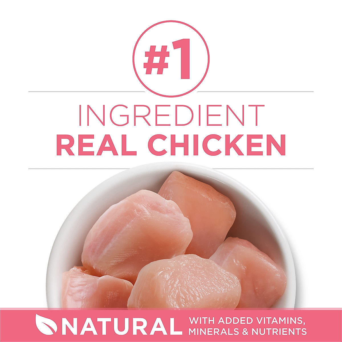 Purina ONE High Protein, Natural Dry Kitten Food, +Plus Healthy Kitten Formula - 16 lb. Bag