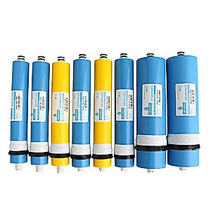 50GPD Reverse Osmosis Membrane Replacement Filter by AQUANOVA EXCEL | Protective Premium PET Packing | Fits Most 2” OD Membrane Housing | Manufactured from LG Sheets | 11.75” X 1.8” | 50GPD