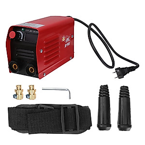 TEHAUX 1 Set Portable 110V Mini Electric Welding Machine IGBT DC Inverter Stick Welder