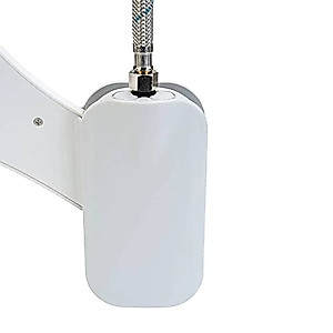 Brondell PureSpa Easy Bidet - Non-Electric Bidet Attachment with Self-Cleaning Nozzles, Adjustable Bidet Spray, and Pressure Controls