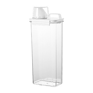 Bothyi Rice Storage Container, Flour Container Cereal Dispenser with Measuring Cup, Airtight Dry Food Container Bin