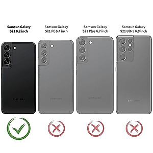 DJBull 2-in-1 Detachable for Samsung Galaxy S21 Wallet case with Credit Card Holder【RFID Blocking】,Flip Folio Book PU Leather Protective Cover Women Men for Samsung S21 Phone case Blue Green