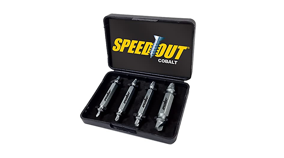 Ontel SpeedOut Screw Extractor Kit - Fast & Easy Removal