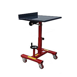 Tilting Work Stand, 300lbs Capacity, Steel, 24x24", 31.5 to 42" Height, 30 Degree Tilting Work Table/Tilting Stand Pake Handling Tools