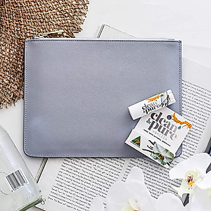 Clean & Pure Lip Balm 2-Pack (Vanilla) | Manuka Honey Beauty Products | Lip Care Set With 100% All Natural Beeswax and Vitamin E Oil | Flavored Lip Balm for Dry, Chapped Lips