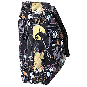 Disney Tote Nightmare Before Christmas Jack Skellington Print Lightweight Bag