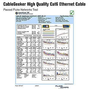 Cat 6 Ethernet Cable 100 ft, Indoor&Outdoor, High Speed Flat Internet Network Cable - Cat6 Ethernet Patch Cable Long - Black Computer LAN Cable + Free Cable Clips and Straps