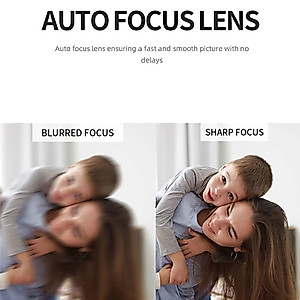HSQMA Webcam, 2K Web Cam with Microphone，Autofocus, Auto Light Correction, Plug & Play USB Webcam for Video Calling, Teaching, Streaming and Gaming