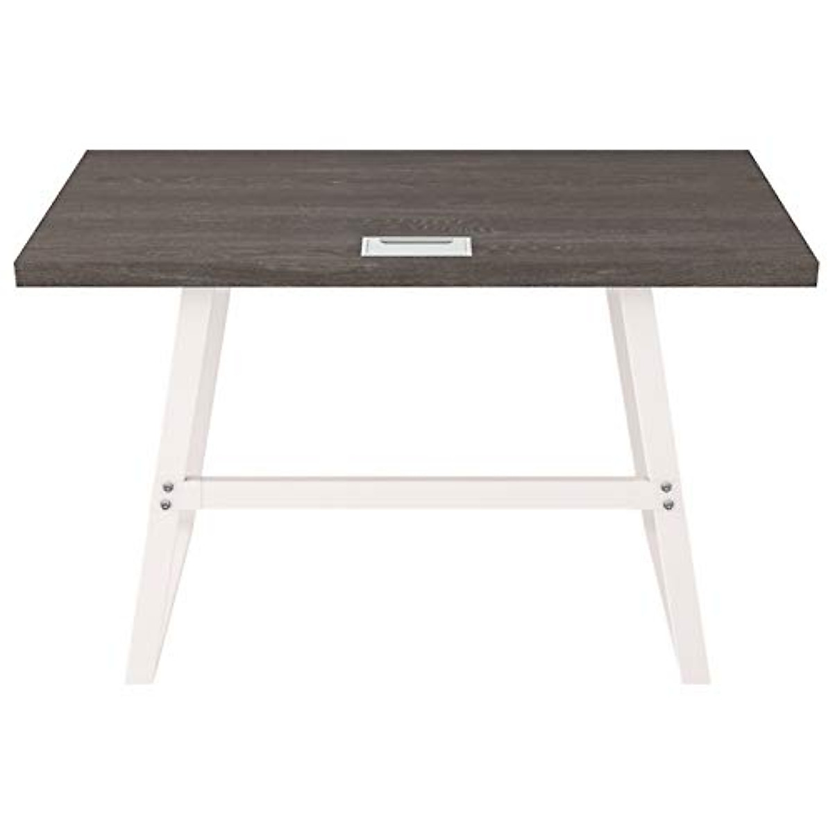 Signature Design by Ashley Dorrinson Modern Farmhouse 47" Home Office Writing Desk, Gray & White