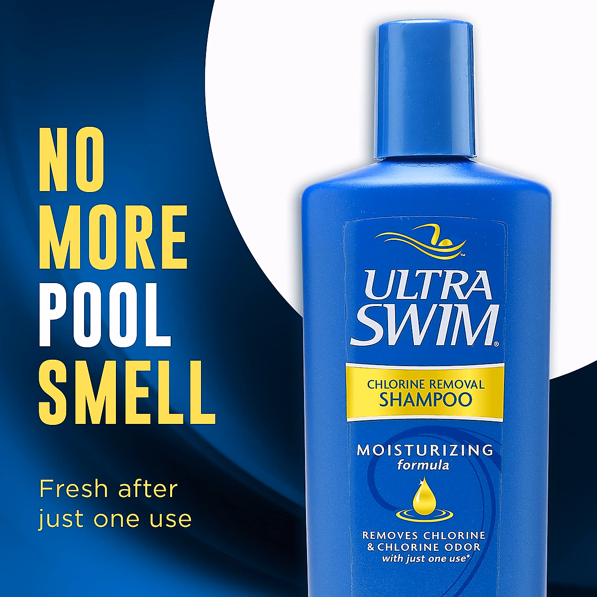 UltraSwim Chlorine Removal Shampoo, Moisturizing Formula 7 oz (Pack of 3)