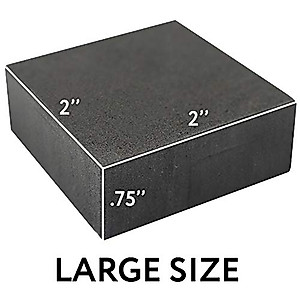20 Pack Pot Feet for Outdoor Planters - Invisible Plant Risers for Medium and Large Sized Heavy Pots - 3/4" Elevators - Work Great On Patio and Deck Use - Made in USA