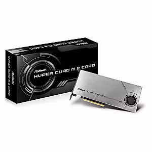 Asrock Hyper Quad M.2 Carte et adaptateur d'interfaces Interne