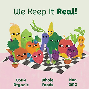 Sprout Organic Baby Food Pouches Stage 2, Organic Veggie and Fruit, Apple Banana Butternut Squash, 3.5 Ounce