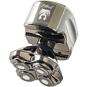 Buy a Skull Shaver Pitbull Platinum Along with 3 Head Replacement Blade