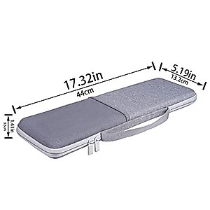 co2CREA Hard Case Replacement for Microsoft Surface Keyboard and Microsoft Surface Mouse