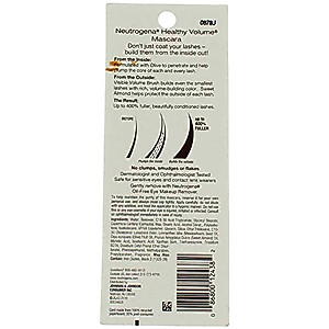 Neutrogena Healthy Volume Mascara, Black/Brown [03], 0.21 oz (Pack of 2)