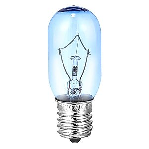 LCMLA 297048600 Refrigerator Light Bulb Compatible with Frigidaire Kenmore Whirlpool KitchenAid Electrolux Replacement 241552802 AP3770086 AP3867287 AH976993 T8 40W E17 Refrigerator Light Bulb 1 Pack