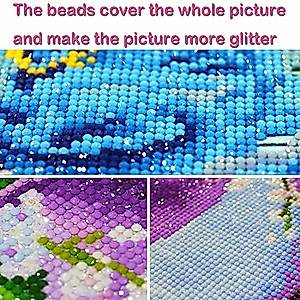 RYMILIE Diamond Painting Kits for Adults - Cartoon DIY 5D Diamond Art Kits Full Drill Diamond Dots Paintings with Diamonds Gem Art and Crafts Home Decor 12x16inch