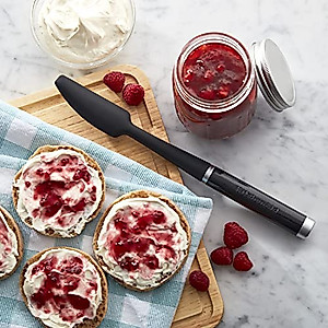 KitchenAid Classic Jar Spatula, One size, Black