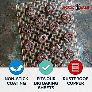 Nordic Ware Copper Cooling Grid Jumbo, One Size