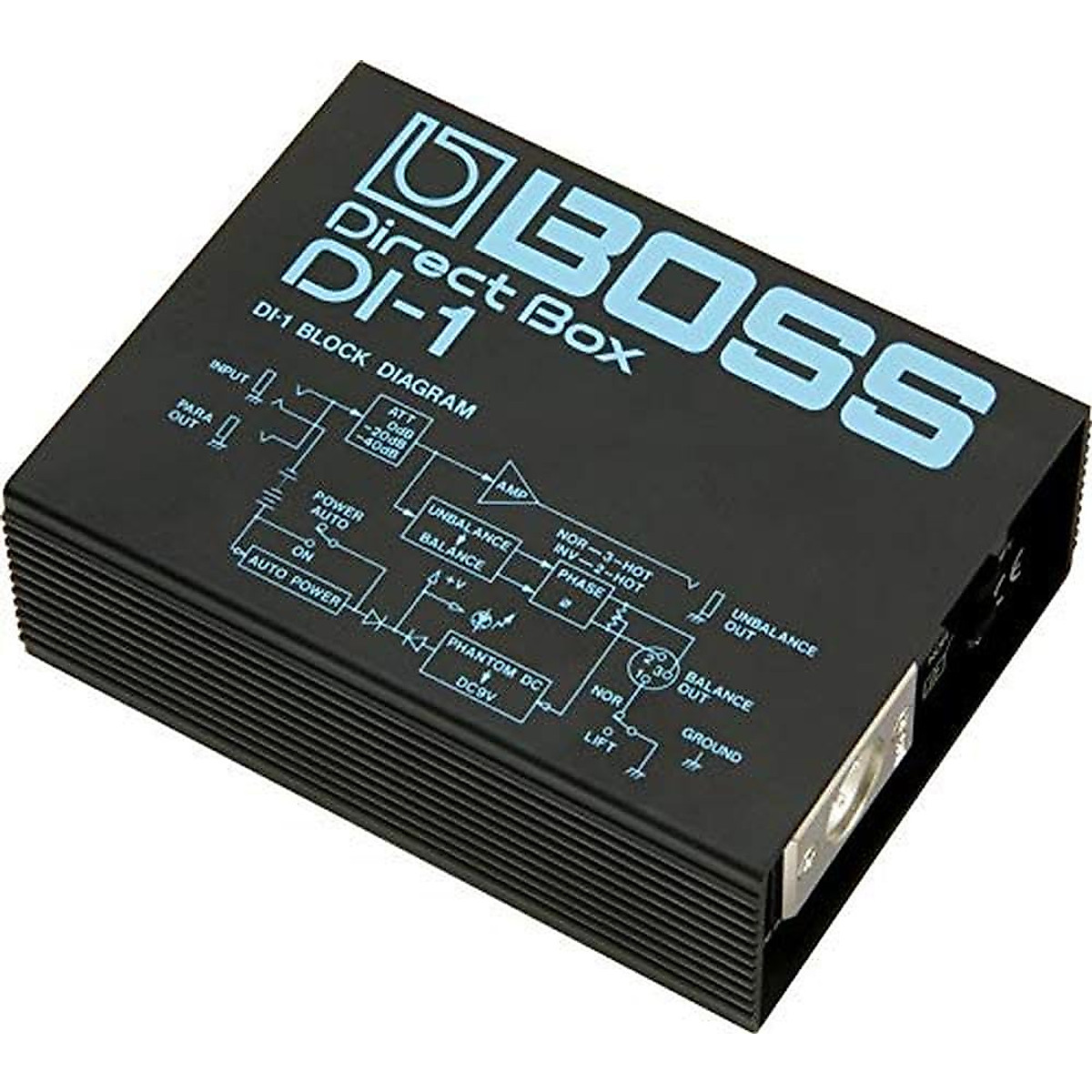 BOSS Direct Box (DI-1),Black