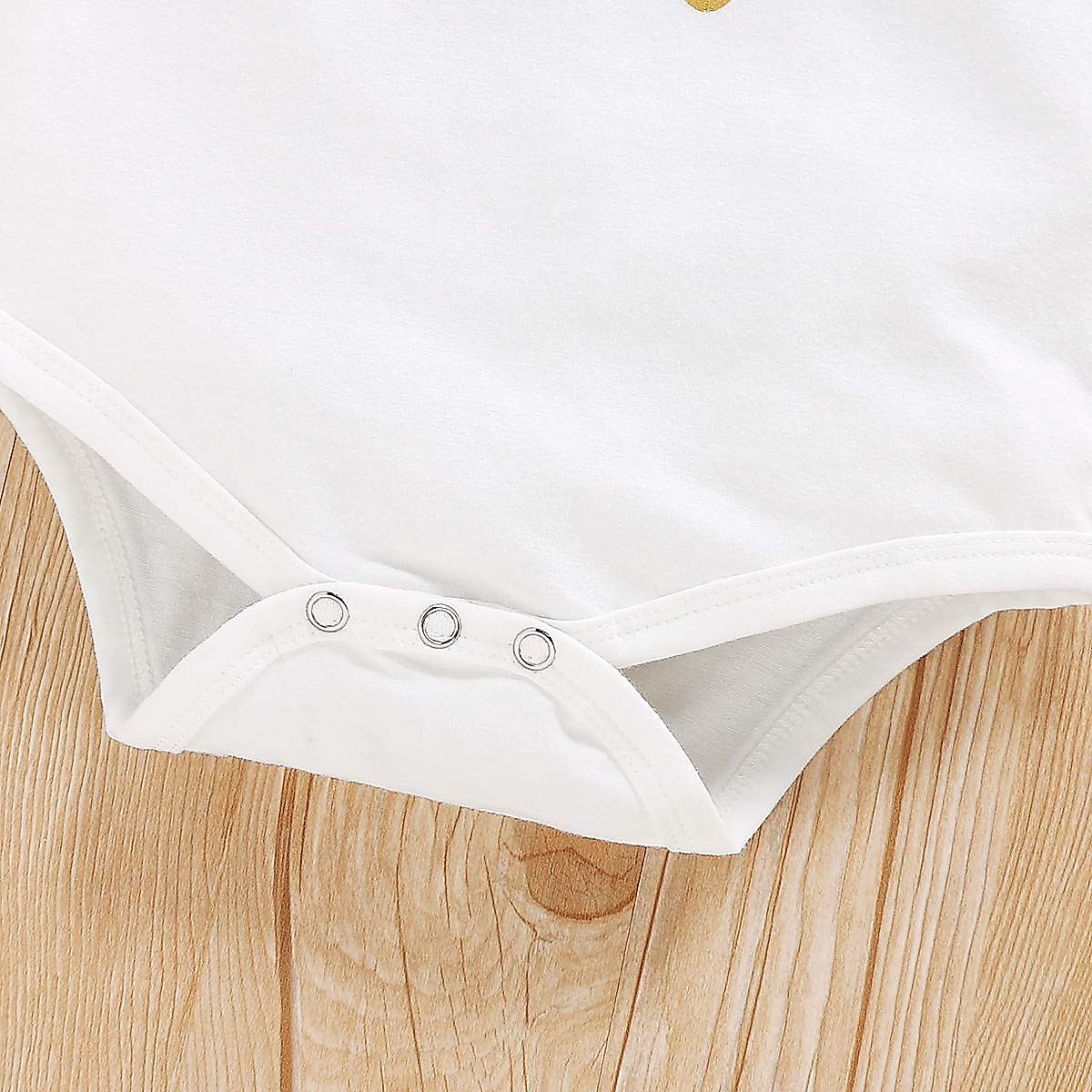 GRNSHTS Baby Girl One Birthday Outfits Honey Bee Ruffle Sleeve Romper+Bumble Bee Shorts+Headband 3Pcs Summer Clothes 12-18 Months