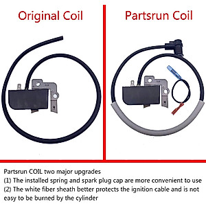 PARTSRUN Coil Fit Echo Blower Ignition Module ID#C6799 For Echo Shindaiwa Kioritz Blower PB-403 PB-460 PB-601 PB-602 PB-603#15660108361#15660109861,ZF-IG-A00638
