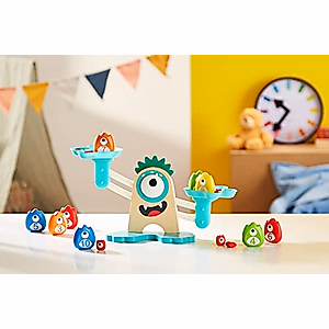 Hape Math Monster Scale Toy, STEAM Toy, L: 15, W: 7.1, H: 5.6 inch