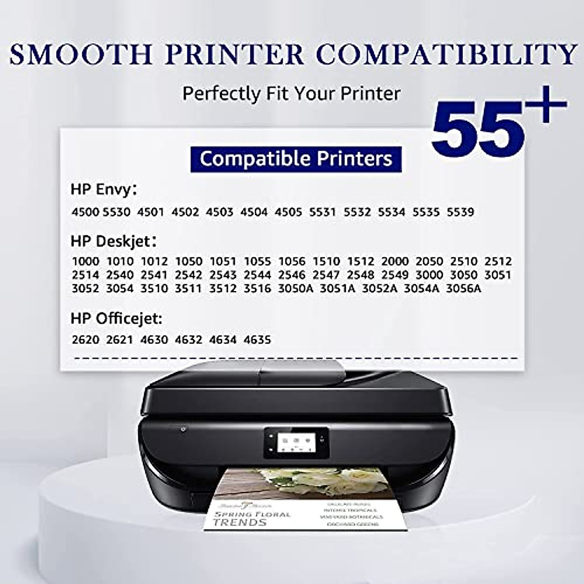 Ink Cartridge for HP 61XL 61 XL Ink Cartridge Combo Pack Remanufactured for HP Envy 5530 Ink Cartridges for HP Envy 4500 5535 OfficeJet 4630 2620 4635 DeskJet 1000 1010 (1 Black, 1 Tri-Color)