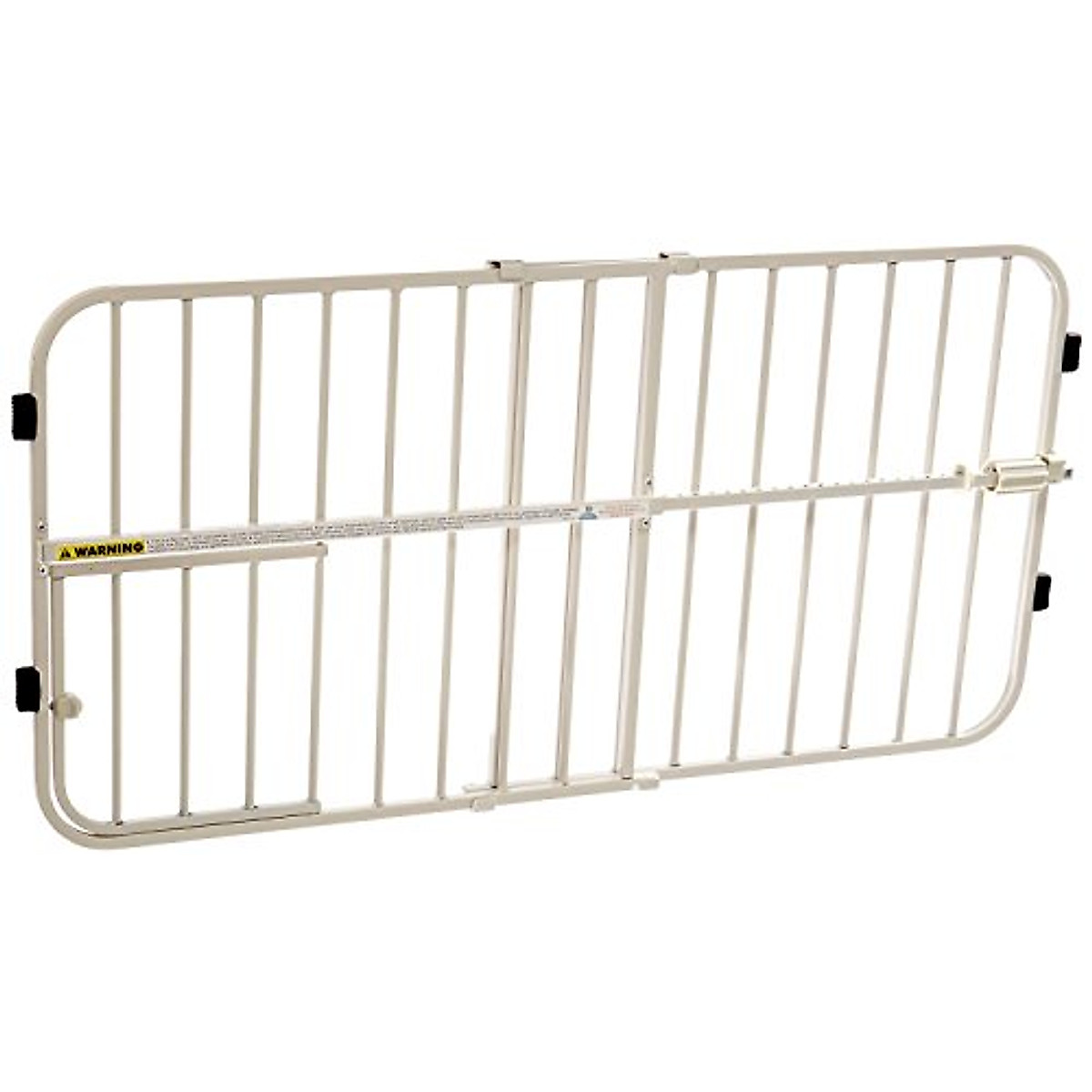 Carlson Lil Tuffy Metal Expandable Gate White, 38 x 1 x 18