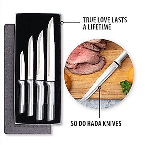 RADA Wedding Register Knife Gift Set With Knife Sharpener