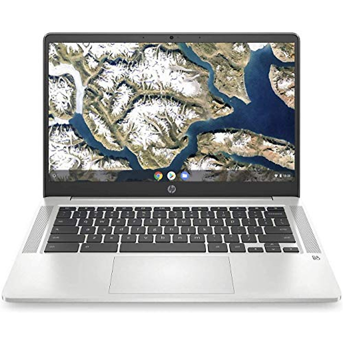 HP Chromebook 14" FHD Everyday Value Laptop (Intel Celeron N4000 2-Core, 4GB RAM, 64GB eMMC, Intel UHD 600, WiFi 6, Bluetooth 5.0, Webcam, 1xUSB 3.1, Chrome OS) with Hub