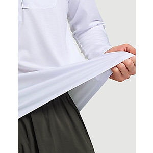 ATHLIO Men's Long Sleeve Athletic Shirts - Quick Dry, UV Sun Protection, 1/4 Zip Pullover Running Tops, 3-Pack Black/Carbon Grey/White, Large