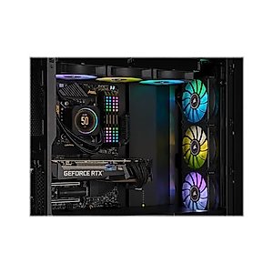 CORSAIR iCUE H150i ELITE LCD Display Liquid CPU Cooler-Custom IPS LCD Screen-48 Dynamic RGB LEDs-120mm Fans-360mm Radiator-COMMANDER CORE Smart Lighting Controller