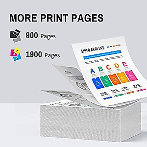 SAILNER 802XL Ink Cartridges Remanufactured Ink Cartridge Replacement for Epson 802XL 802 T802XL T802 Combo Pack to use for Workforce Pro WF-4740 WF-4730 WF-4734 WF-4720 EC-4020 EC-4040 (4 Pack) 802