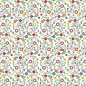 CafePress Peanuts Snoopy Spring Pattern Ceramic Coffee Mug, Tea Cup 11 oz