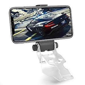 URWOOW Wireless Controller Phone Clip Holder Clamp Mount Stand Bracket for Xbox One Slim S X Controller ( Not for Xbox series X )