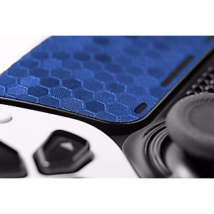 Skin Compatible with Dualsense Edge - TouchProtect Cover to Protect, Add Style, & Enhance your PS5 Dualsense controller's Trackpad with texture! (Hex - Blue)