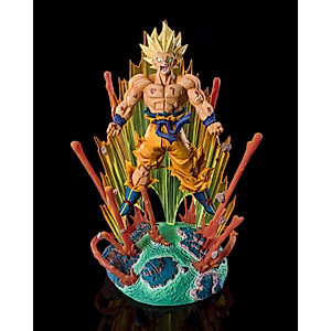 TAMASHII NATIONS - Dragon Ball Z - Super Saiyan Son Goku are You Talking About Krillin?!!!!!, Bandai Spirits FiguartsZERO Collectible Statue