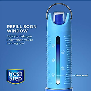 Fresh Step Roll N' Refresh Odor Neutralizing Fabric & Air Freshener Refills in Lavender Eucalyptus Scent | 2.7 oz Bottle Pet Lint Roller Roll N' Refresh Refills for Pet Fur