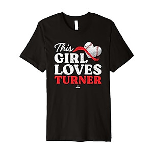 This Girl Loves Trea Turner Philadelphia MLBPA Premium T-Shirt