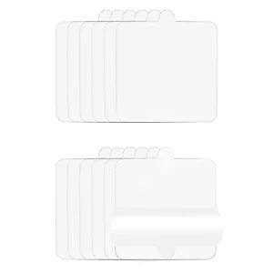 12 Pack Flea Trap Refill Discs 6" Replacement Glue Boards for Terro T230 T231 Square Flea Bed Bug Traps for Inside Your Home, Sticky Pads for Fleas, Bugs, Flies, Mosquitos, etc