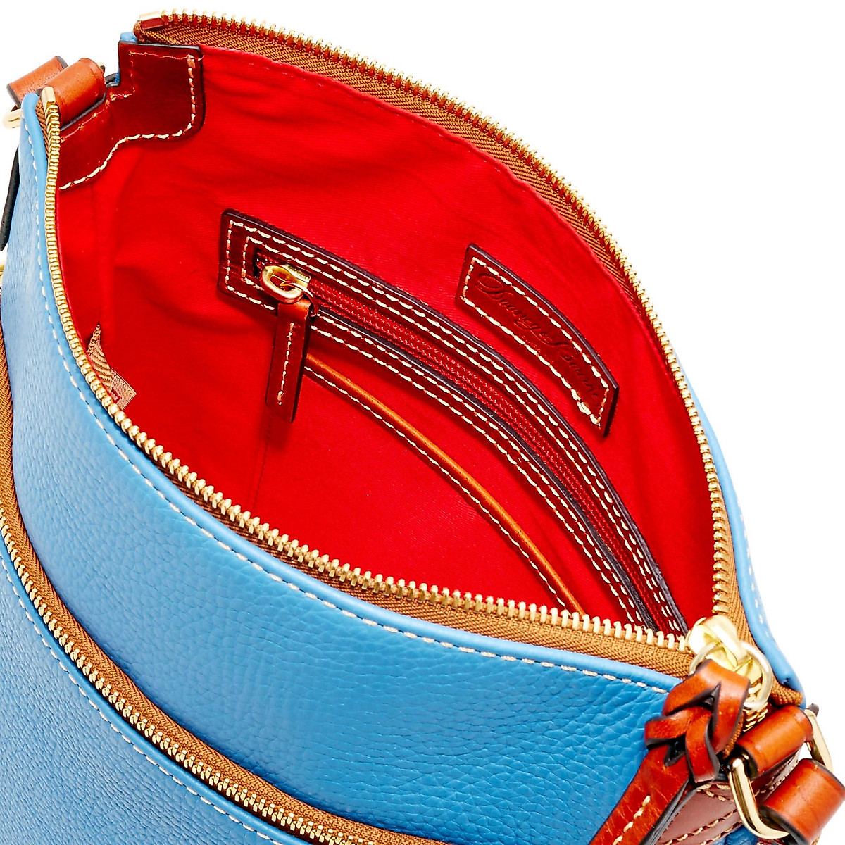 Dooney & Bourke Handbag, Pebble Grain Crossbody - Pale Pink