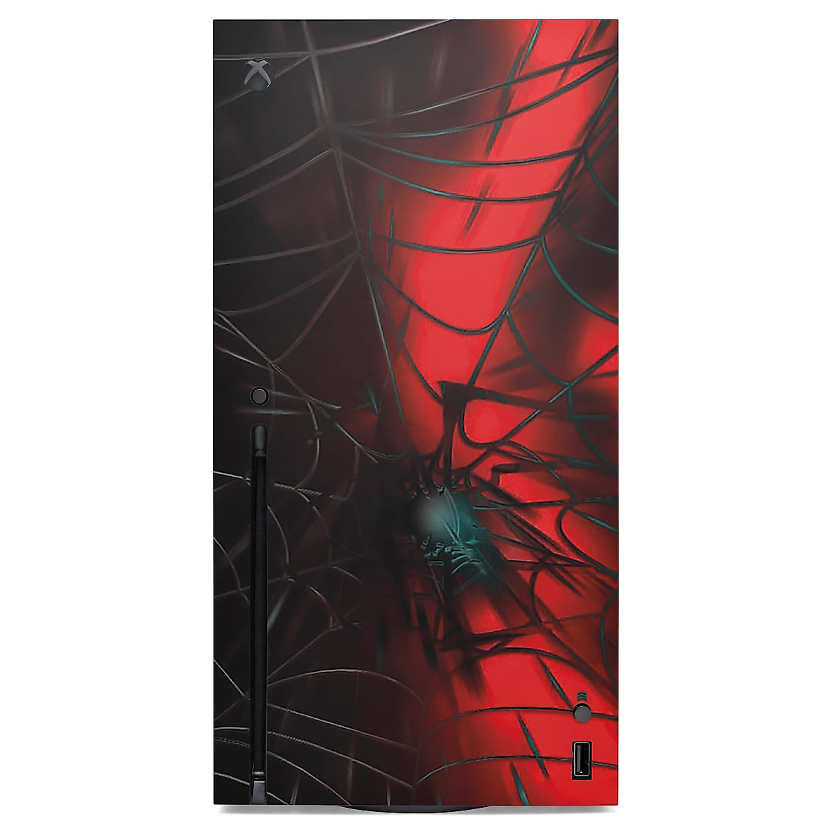 GNG Spider Skins Compatible with Xbox Series X Console Decal Vinal Sticker + 2 Controller Set